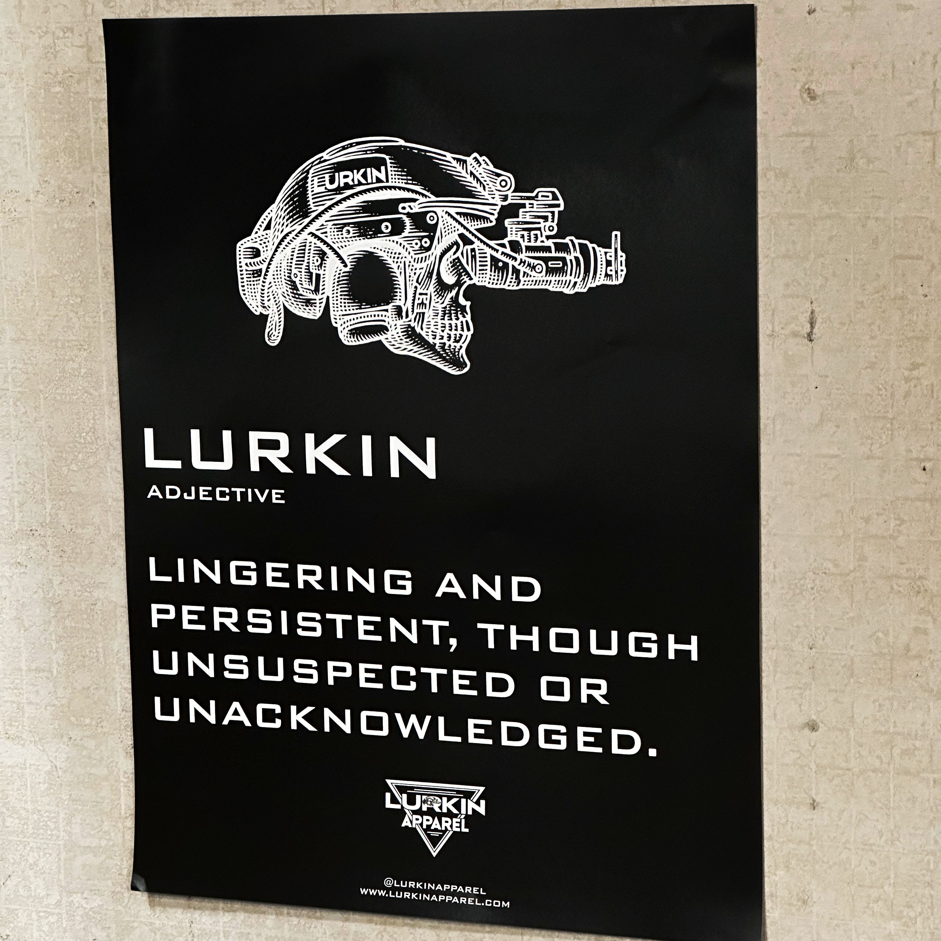 DEFINITION POSTER – LURKIN APPAREL