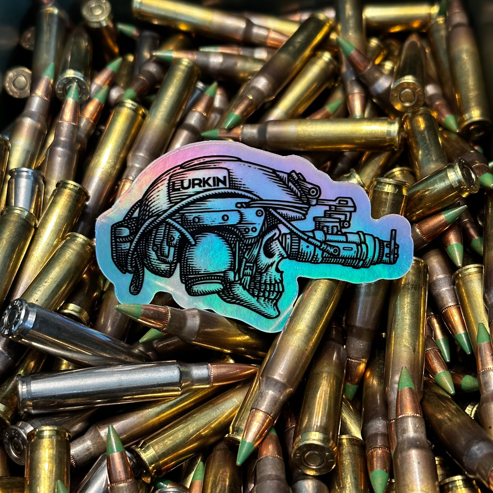 LURKIN STICKER 1.0 HOLOGRAPHIC – LURKIN APPAREL